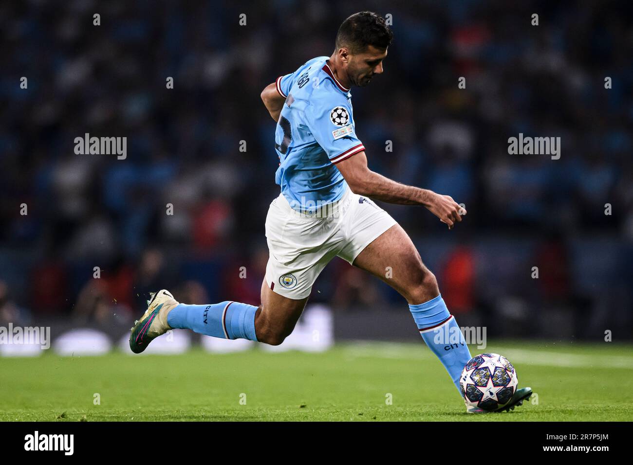Istanbul, Turkey. 10 June 2023. Rodri of Manchester CIty FC in action ...