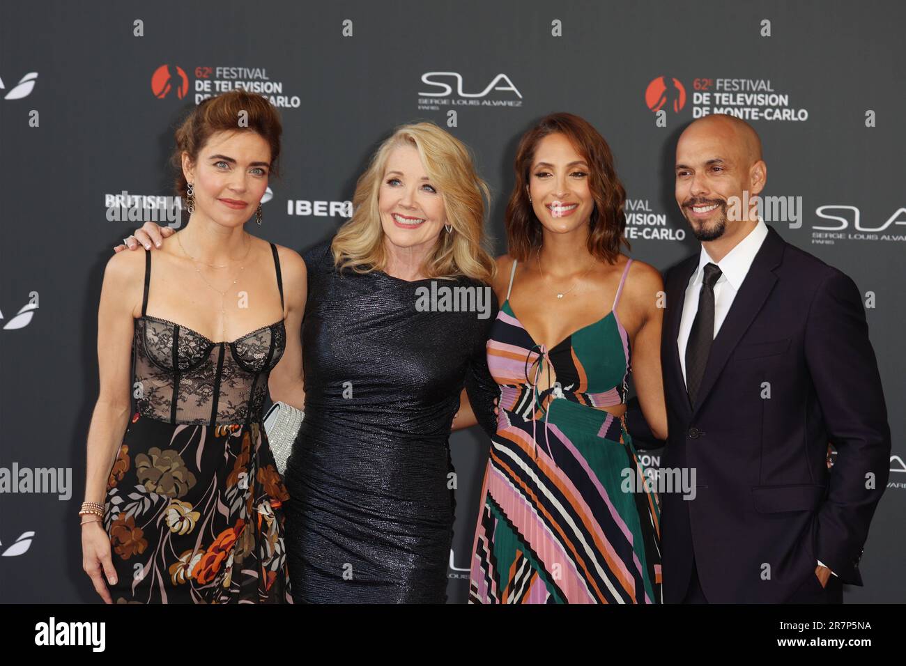 Monaco, Monaco. 17th June, 2023. Amelia Heinle, Melody Thomas Scott ...