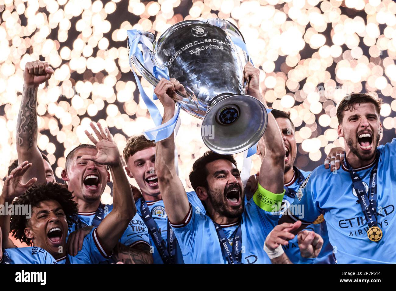 Istanbul, Turkey. 11 June 2023. İlkay Gundogan of Manchester City FC ...