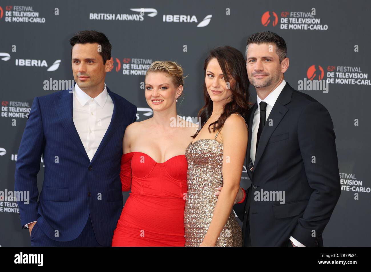 Monaco, Monaco. 17th June, 2023. Stephen Colletti, Cariba Heine ...