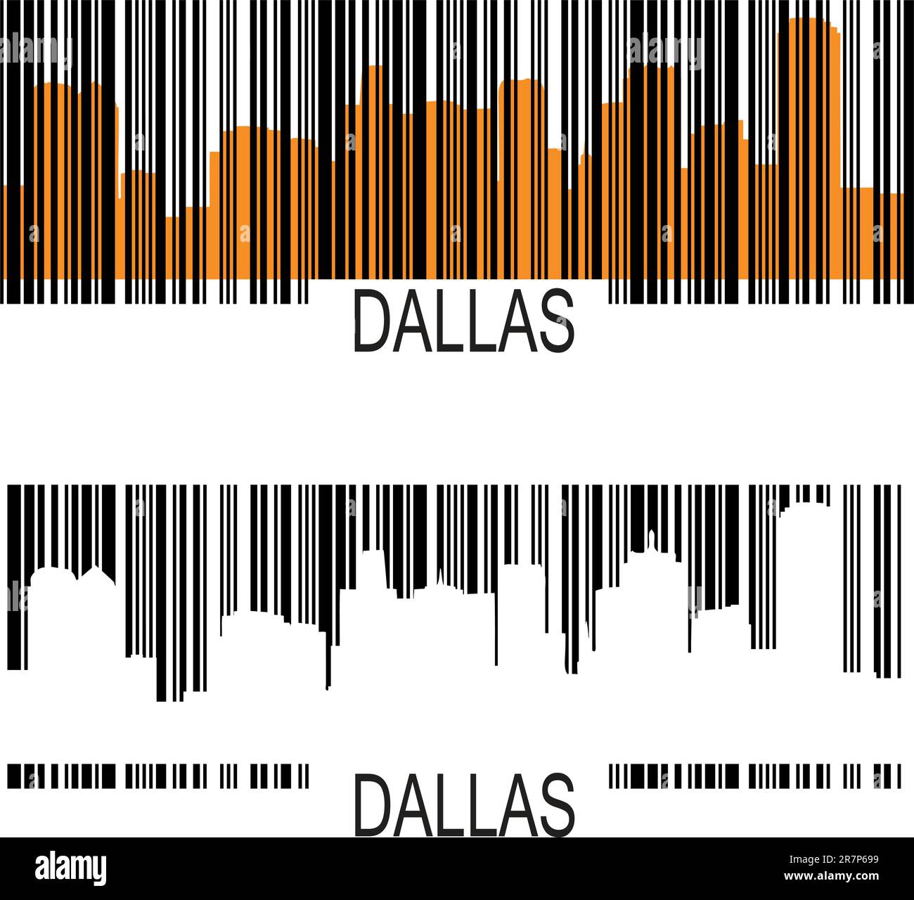 Dallas skyline illustration hi-res stock photography and images - Alamy