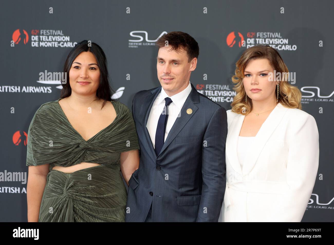 Monaco, Monaco. 17th June, 2023. Marie Ducruet, Louis Ducruet and ...