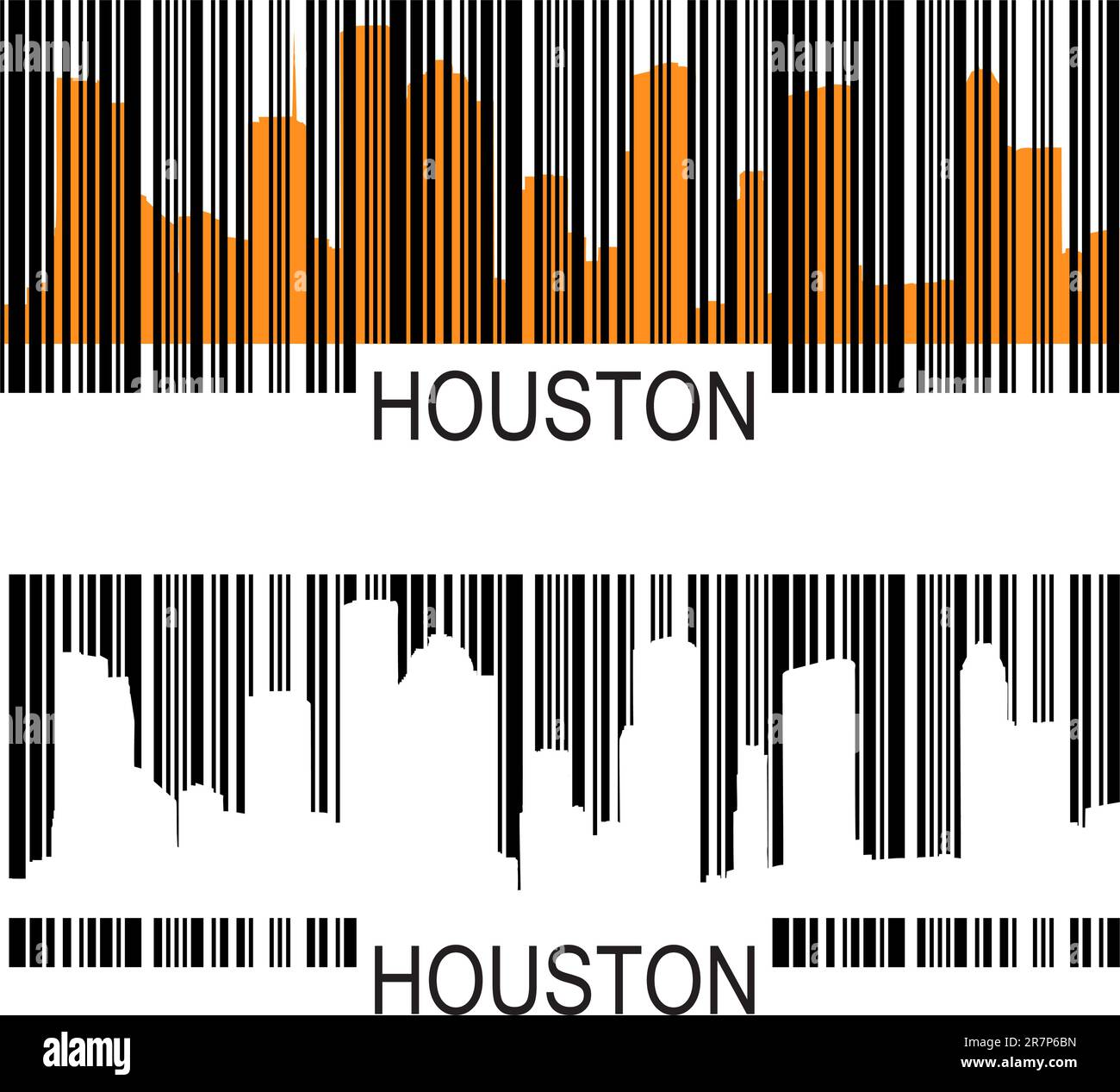 Houston texas skyline Stock Vector Images - Alamy