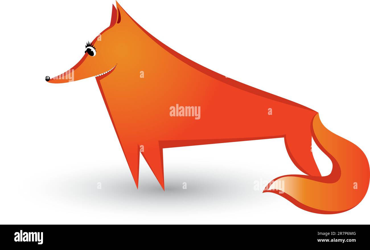 Fox Illustration Background