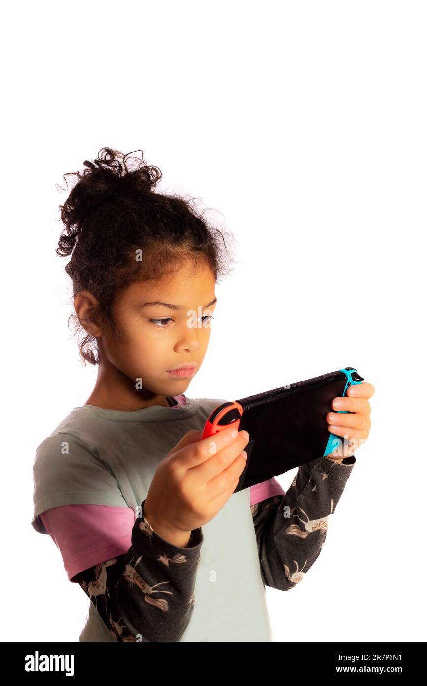 Girl console hi-res stock photography and images - Alamy