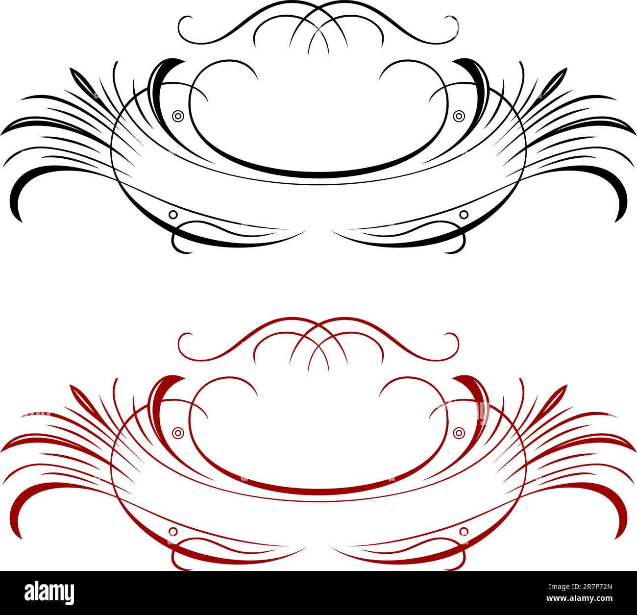 Text frames Stock Vector Images - Alamy