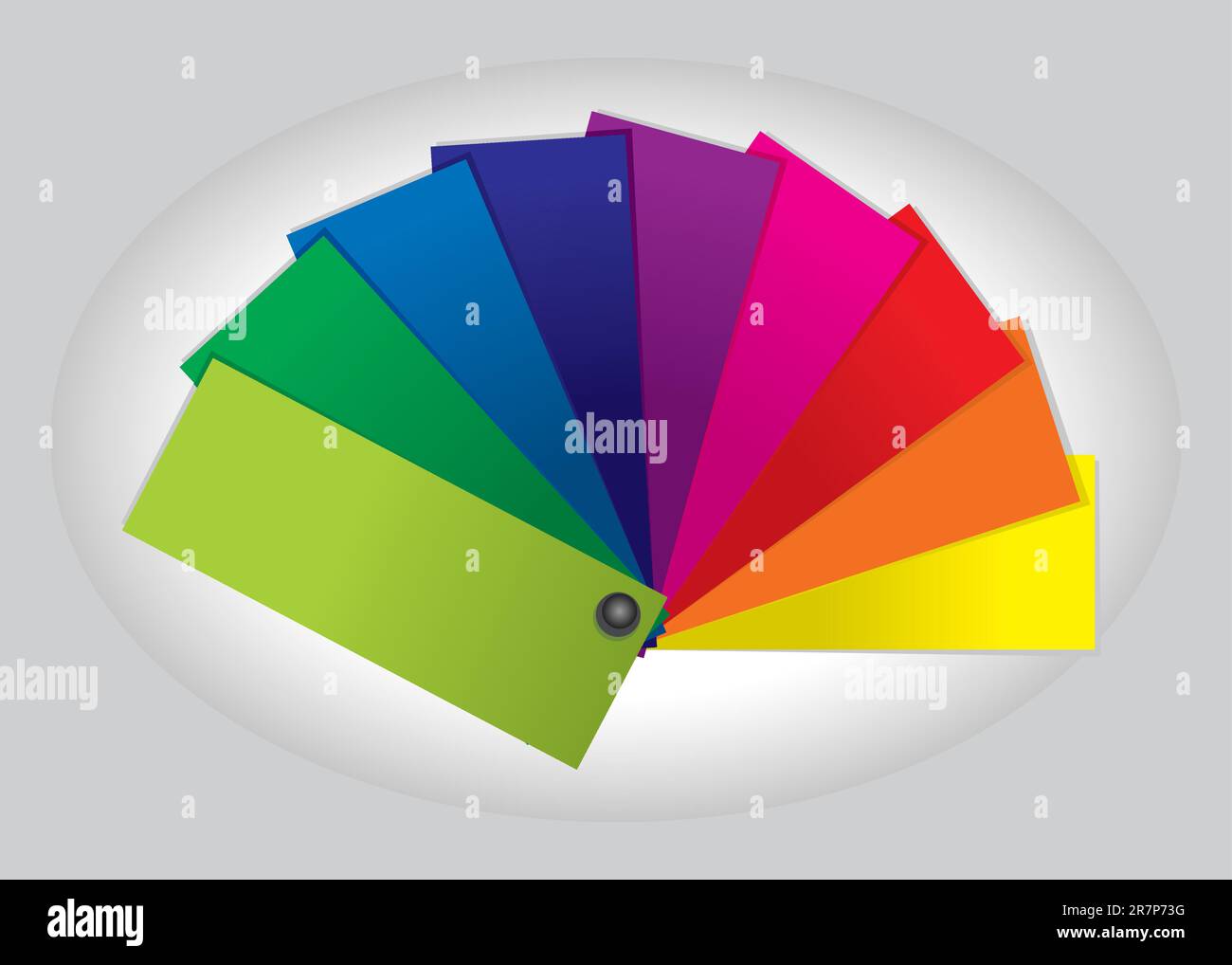 Color Swatch Book (vector or XXL jpeg image Stock Vector Image & Art ...