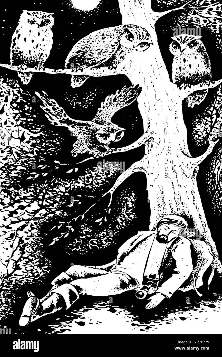 Sleep person of color Stock Vector Images - Alamy