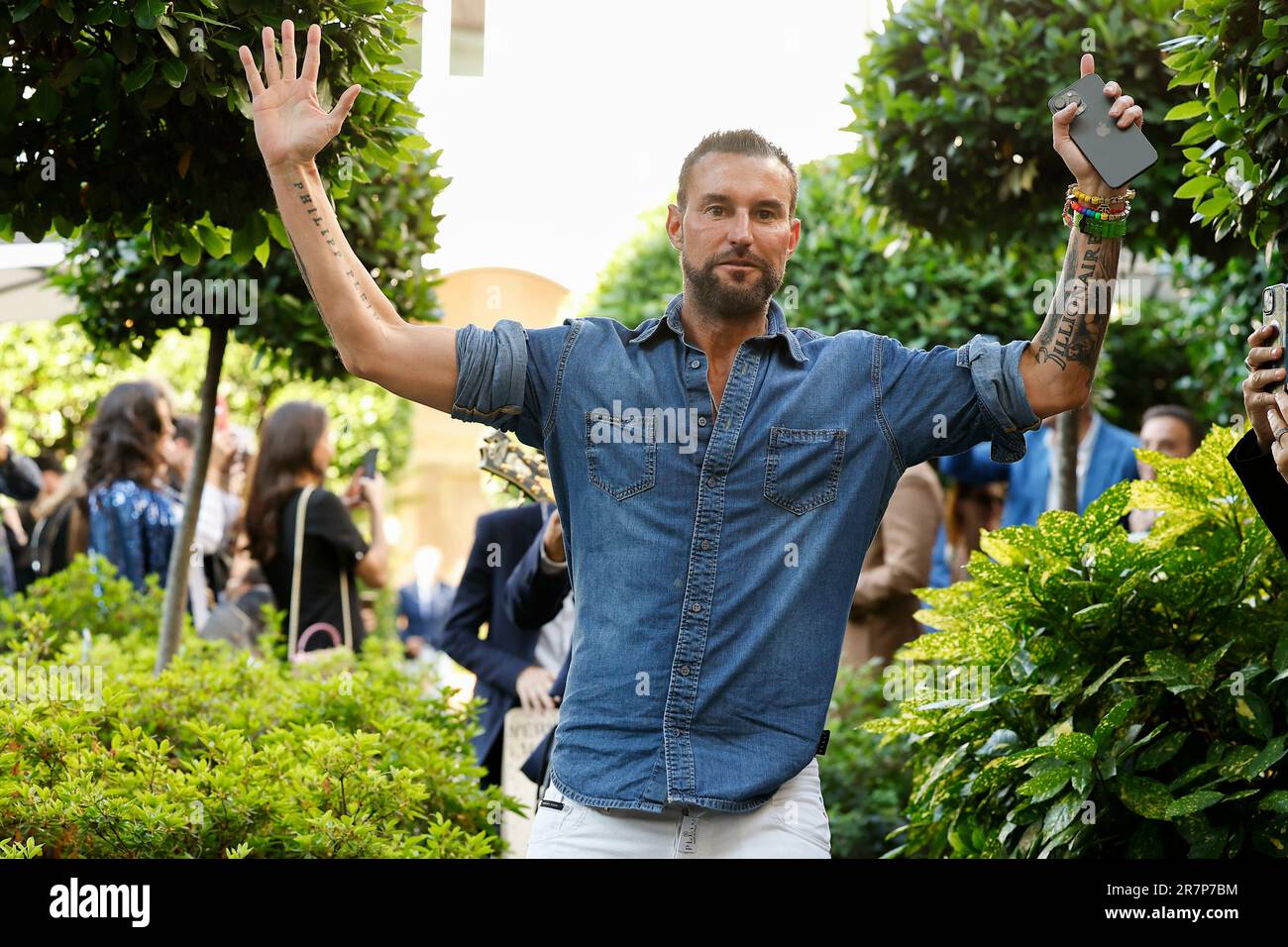 Milan, Italien. 16th June, 2023. Philipp Plein at BILLIONAIRE Spring ...