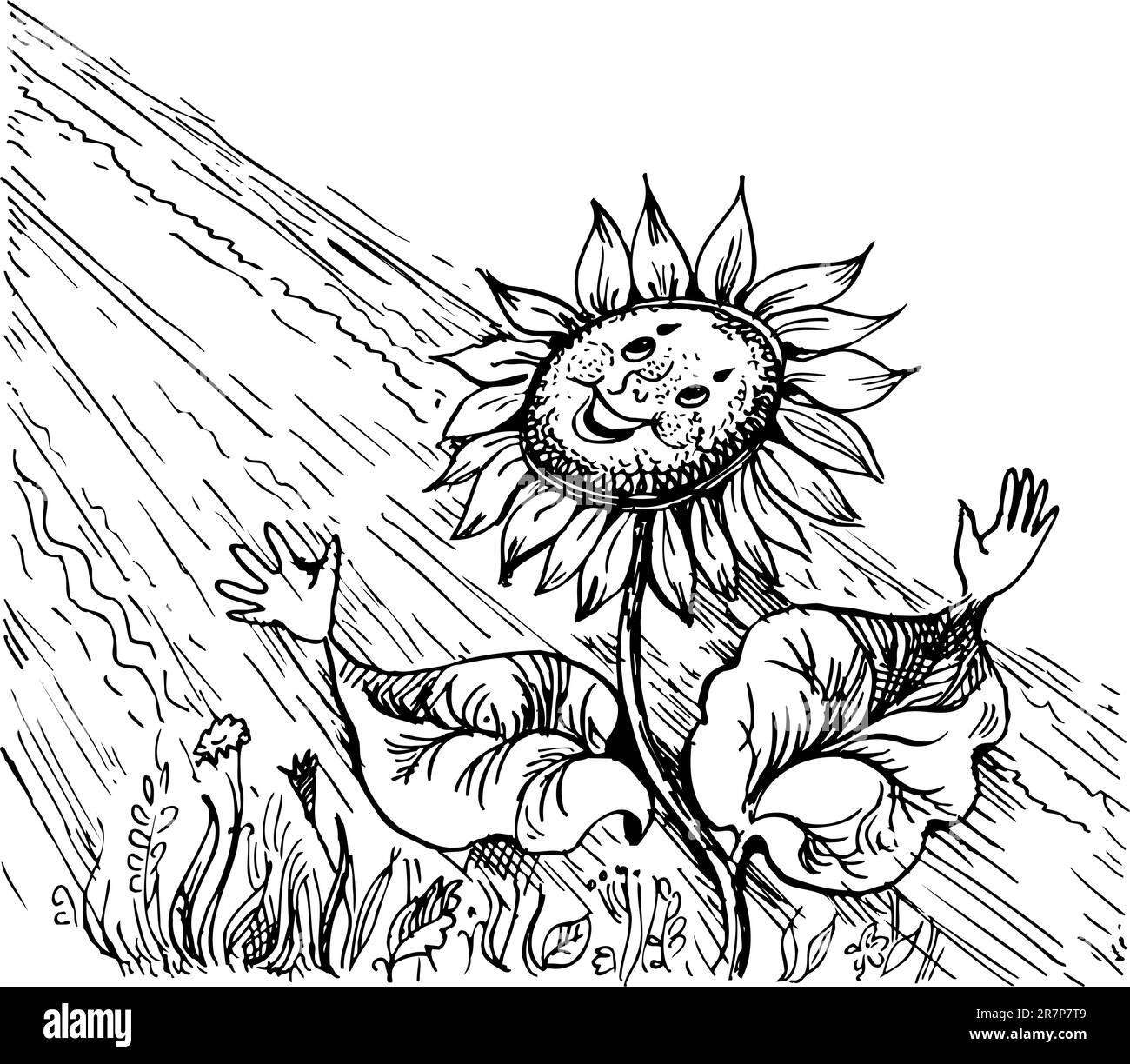 Smiling happy hand Black and White Stock Photos & Images - Alamy