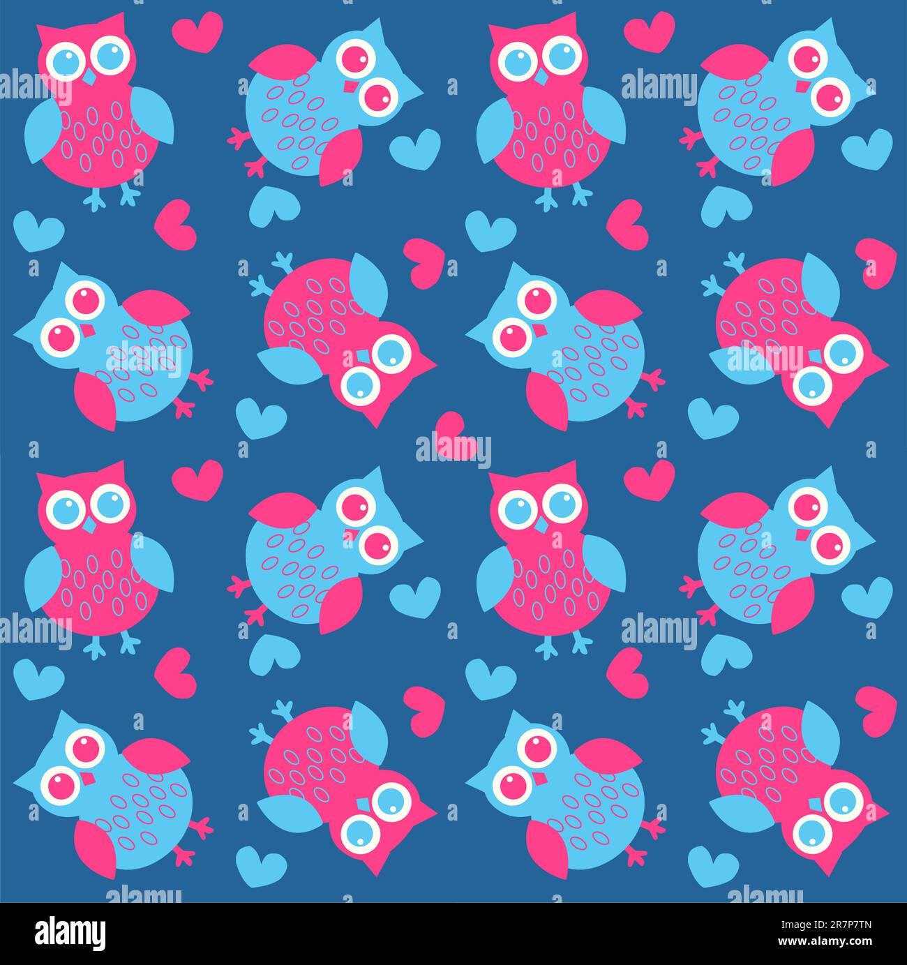 Owl background Stock Vector Images - Alamy