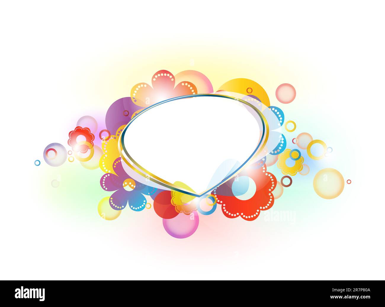 Beautiful colorful text Stock Vector Images - Alamy