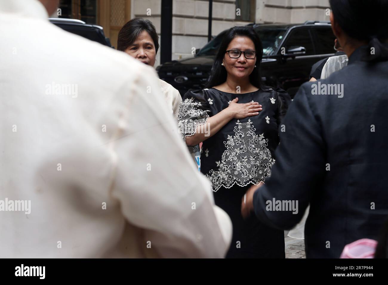 NEW YORK, NY- June 16: New York City Mayor Eric Adams, along with Consul General Senen T ...