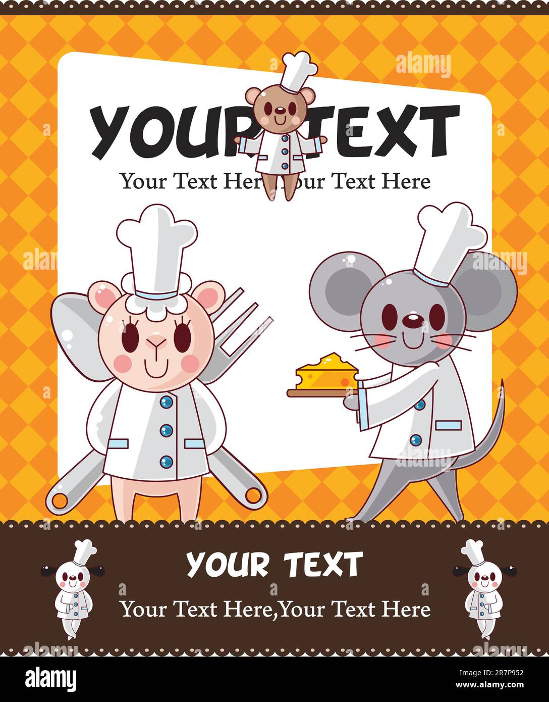 Chef decorate Stock Vector Images - Alamy