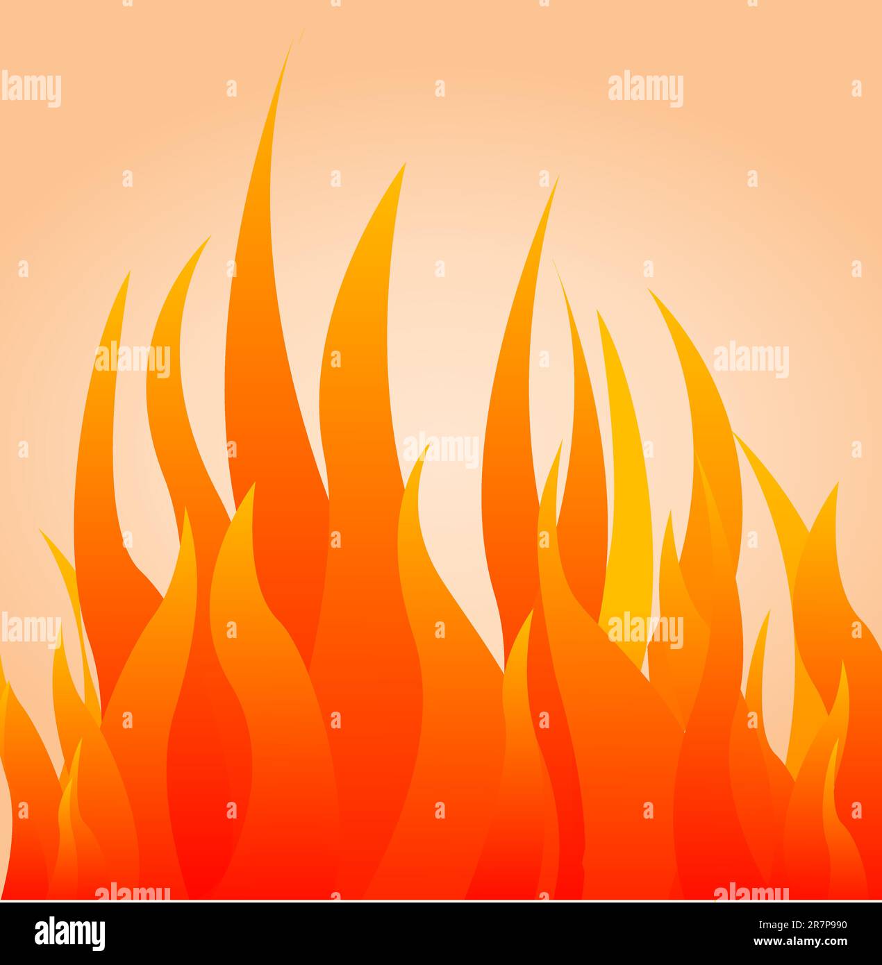 vector illustration of a fire Stock Vector Image & Art - Alamy