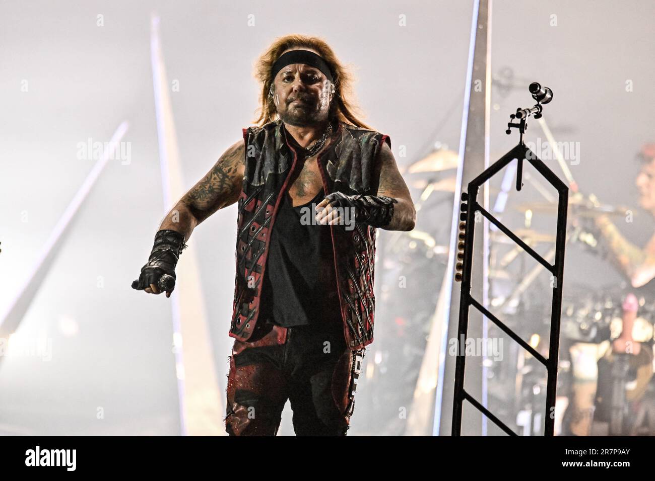 Clisson, France. 16th June, 2023. Motley Crue performing live on stage ...