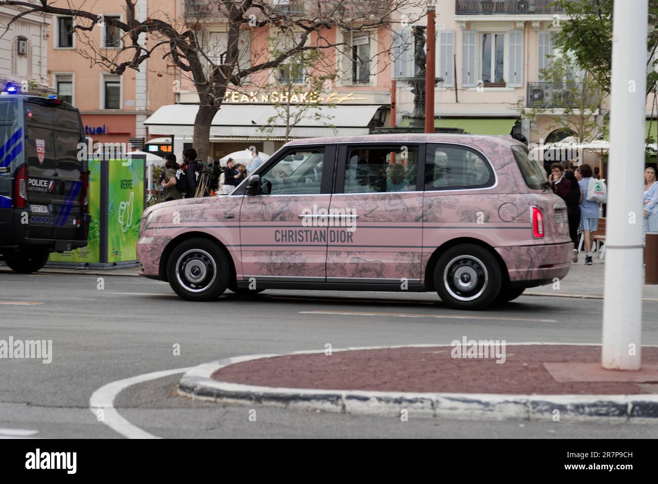 Pink christian dior custom car hi-res stock photography and images - Alamy