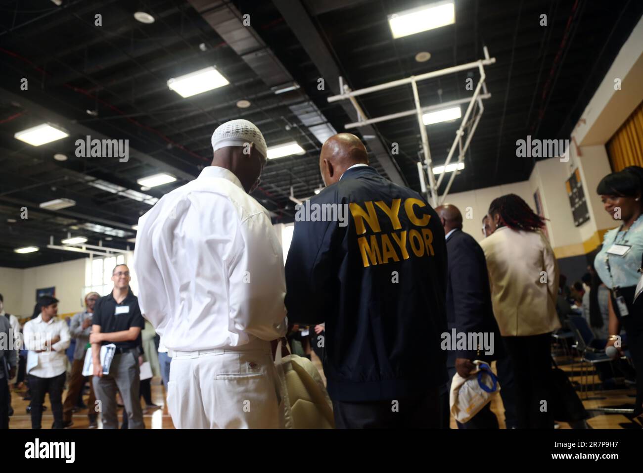 NEW YORK, NY- June 16: Visuals as New York City Mayor Eric Adams, along ...