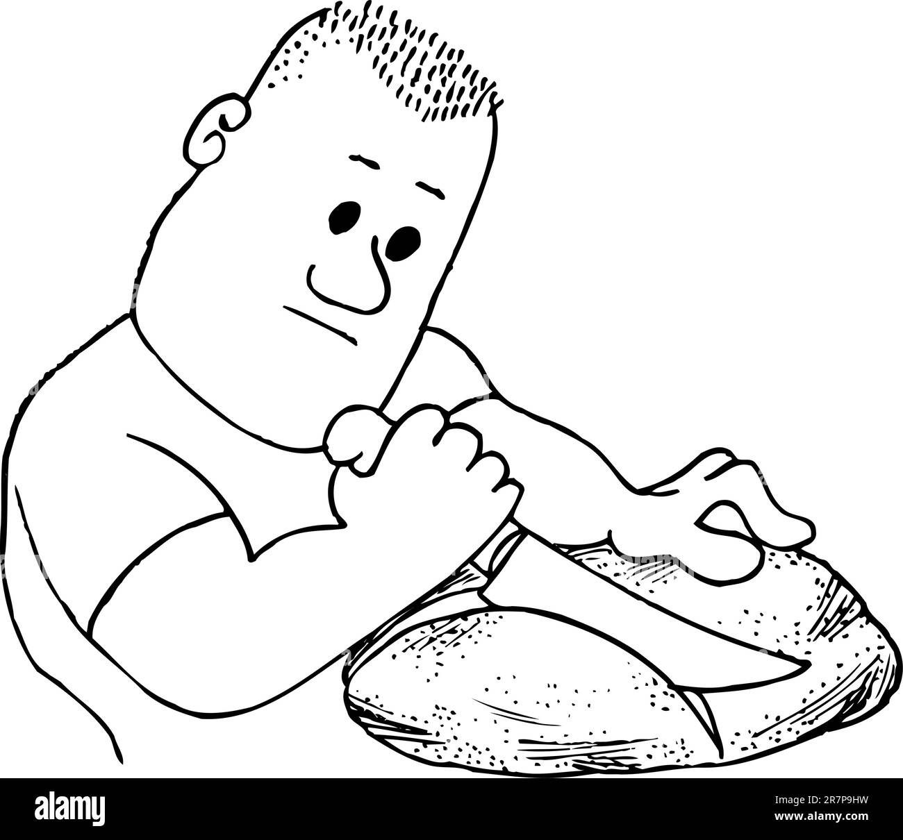 Bread artist Black and White Stock Photos & Images - Alamy