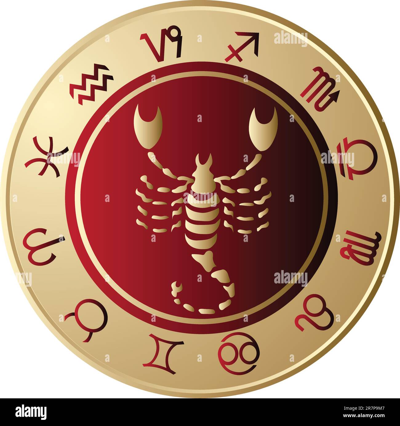 Horoscope scorpio Stock Vector Images - Alamy