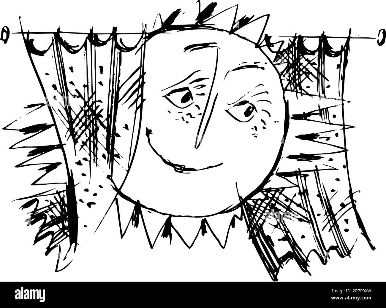 Sun in the window Stock Vector Image & Art - Alamy