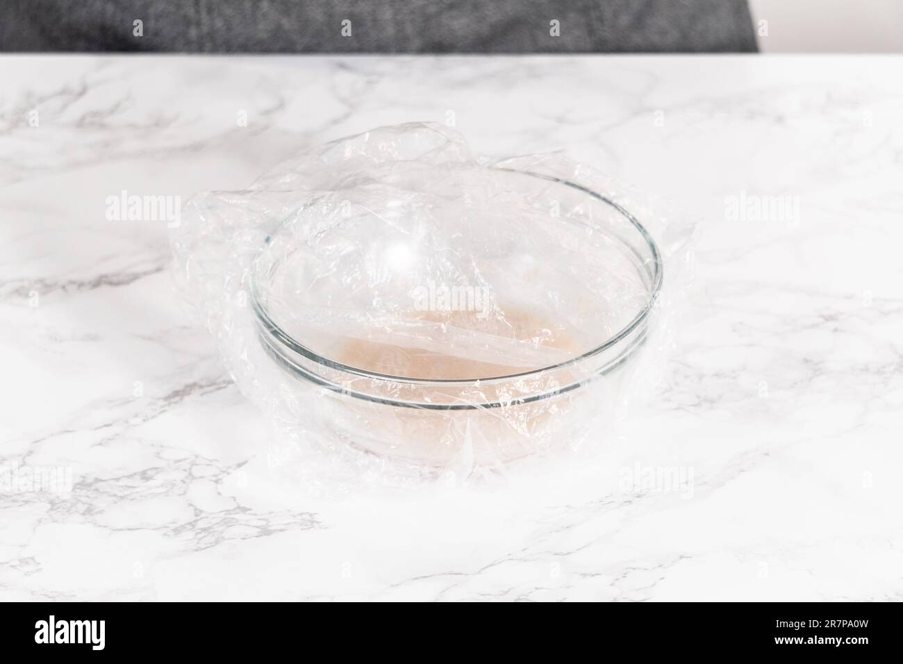 Activating dry yeast Stock Photo - Alamy