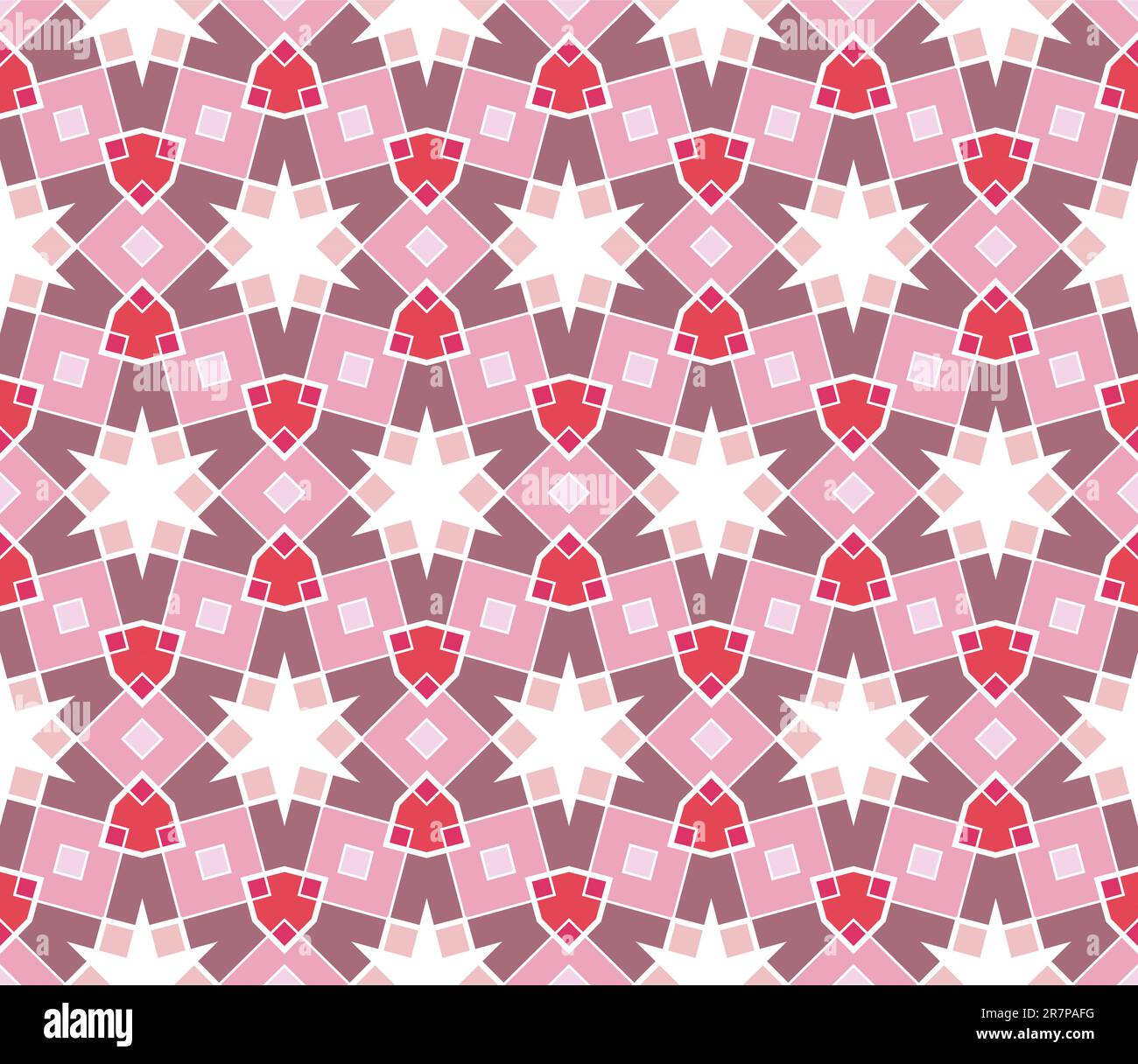 Pattern star stars square squares Stock Vector Images - Alamy