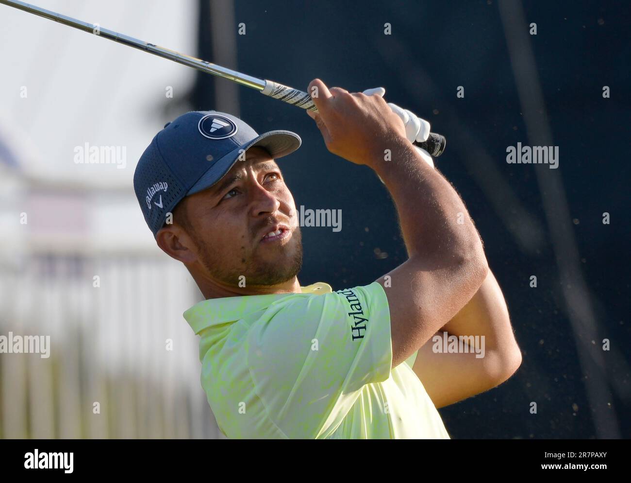 Los Angeles, United States. 16th June, 2023. Xander Schauffele tees off ...