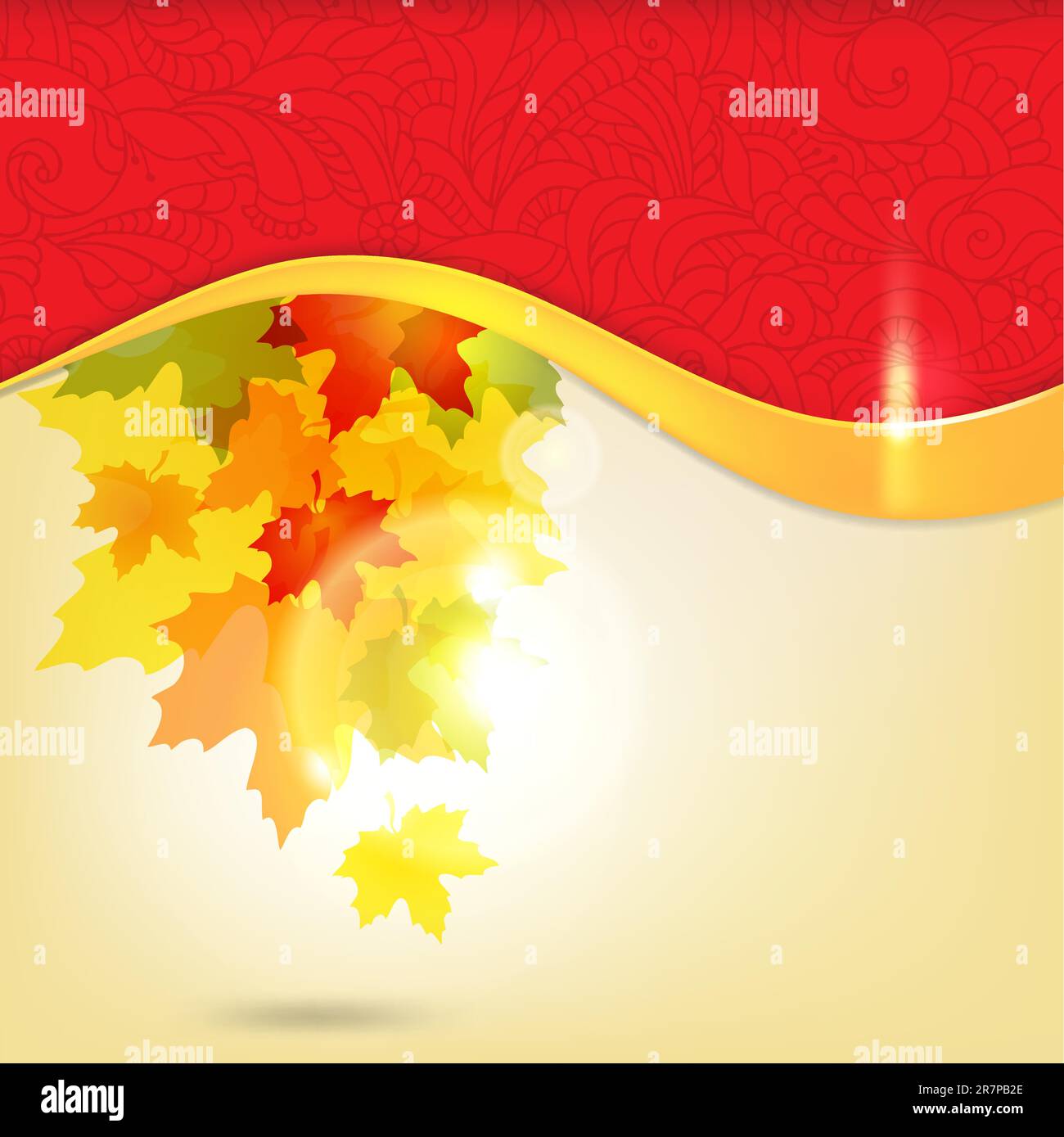 Unfocused picture of autumn leaves hi-res stock photography and images ...