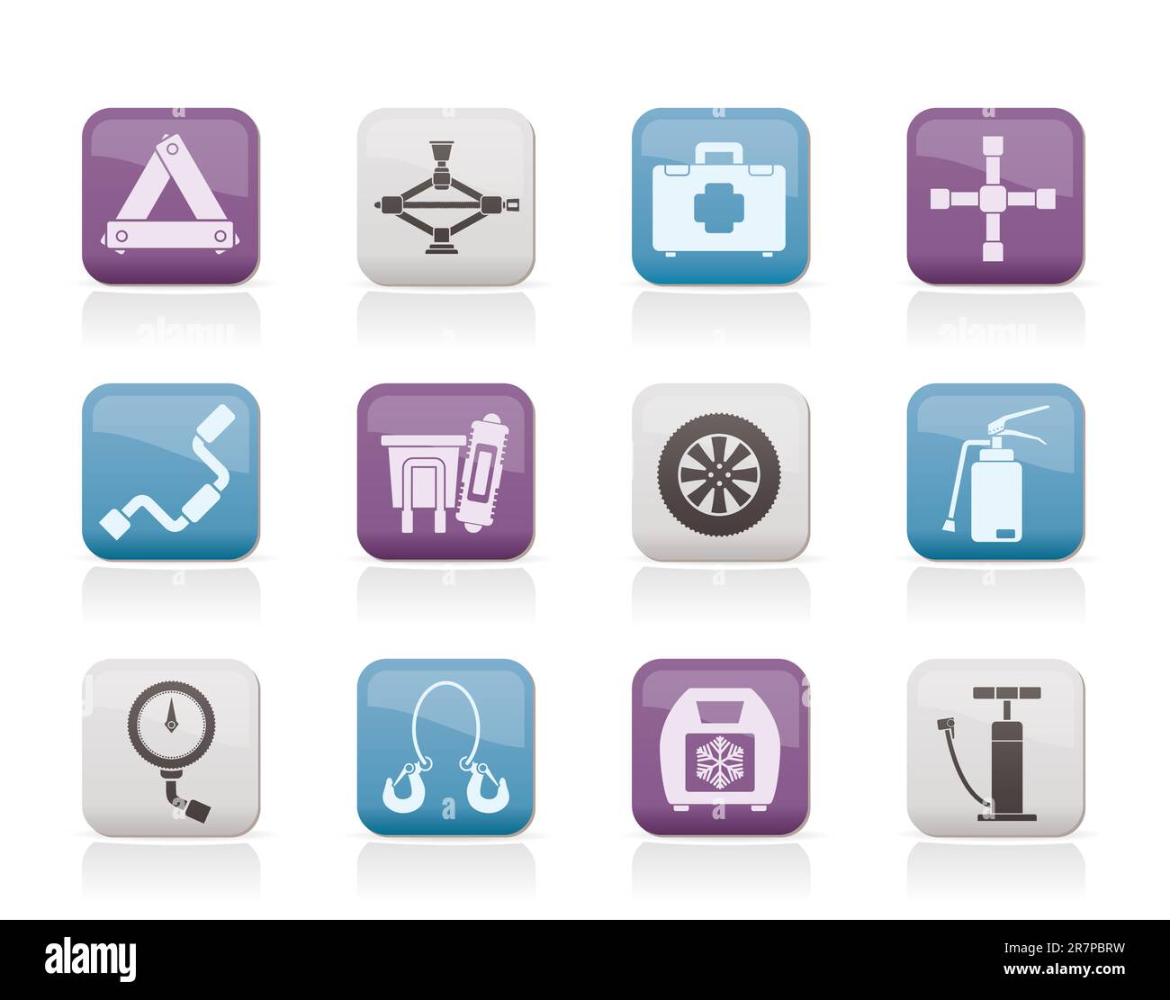 Tyre equipment Stock Vector Images - Alamy