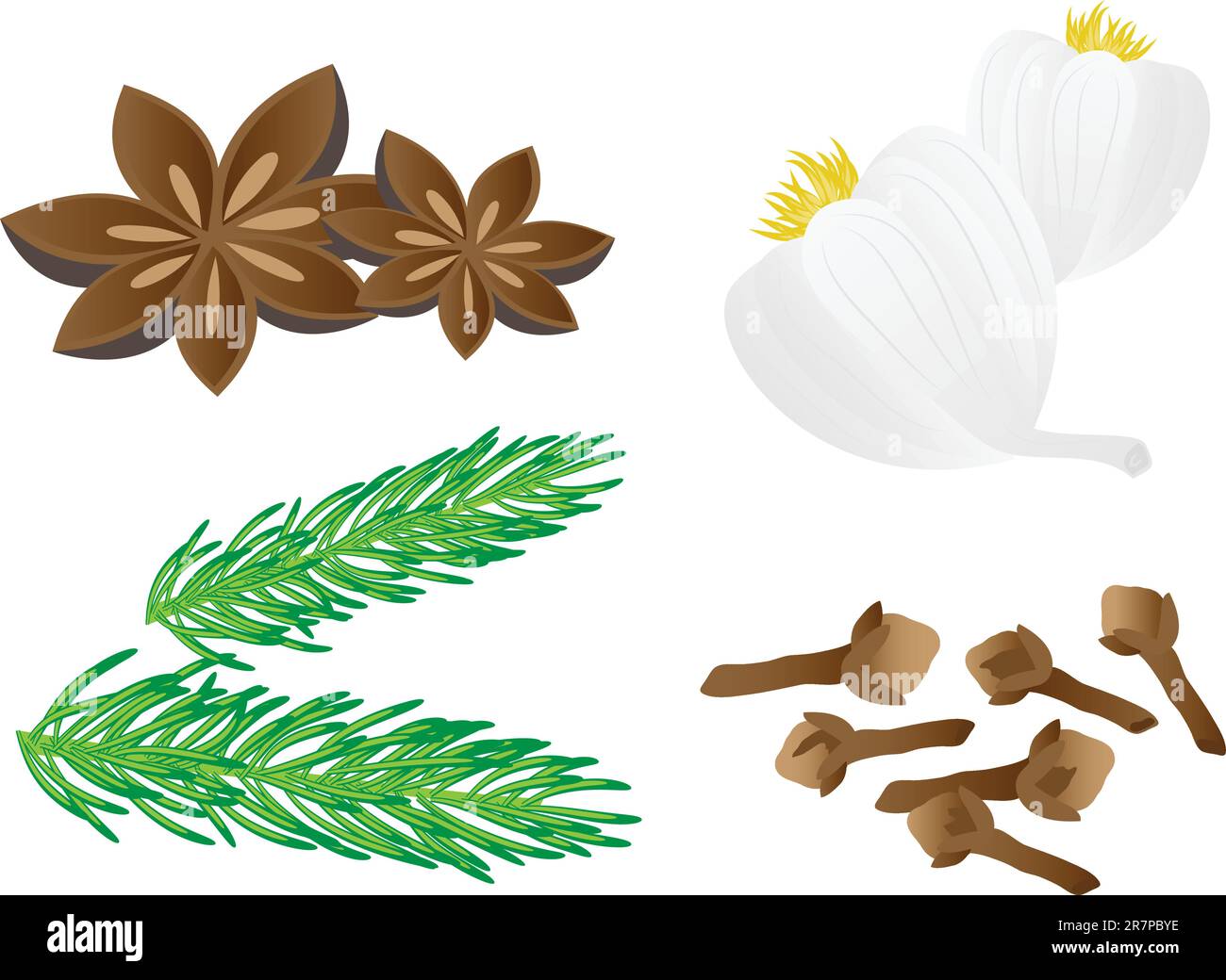 Exotic culinary Stock Vector Images - Alamy