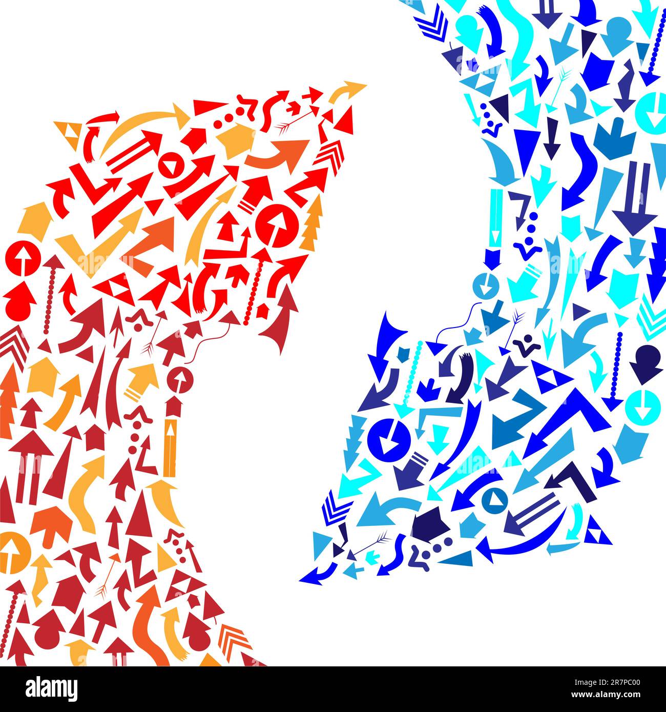 vector set of various arrows Stock Vector Image & Art - Alamy