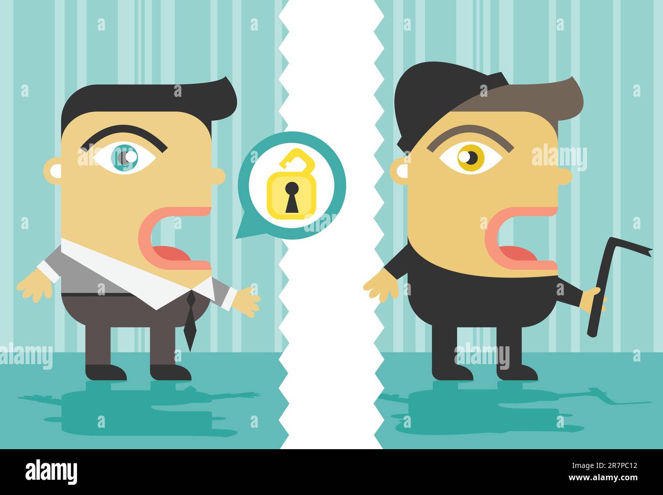 In the act Stock Vector Images - Alamy