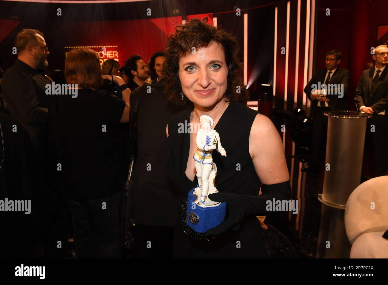 Munich, Germany. 16th June, 2023. Filmmaker Uli Decker celebrates after ...