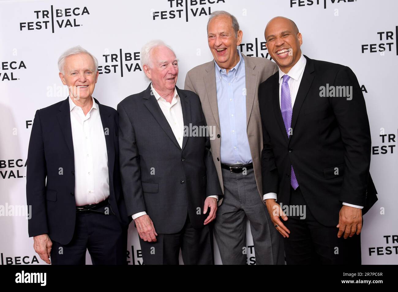 New York, USA. 16th June, 2023. Bob Kerrey, Wyche Fowler, Bill Bradley ...