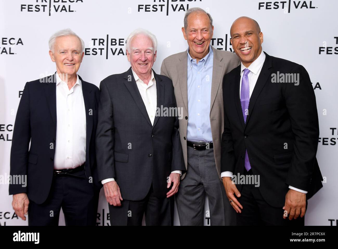 New York, USA. 16th June, 2023. Bob Kerrey, Wyche Fowler, Bill Bradley ...