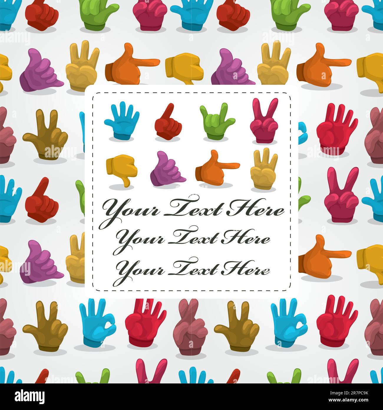 Card left Stock Vector Images - Alamy