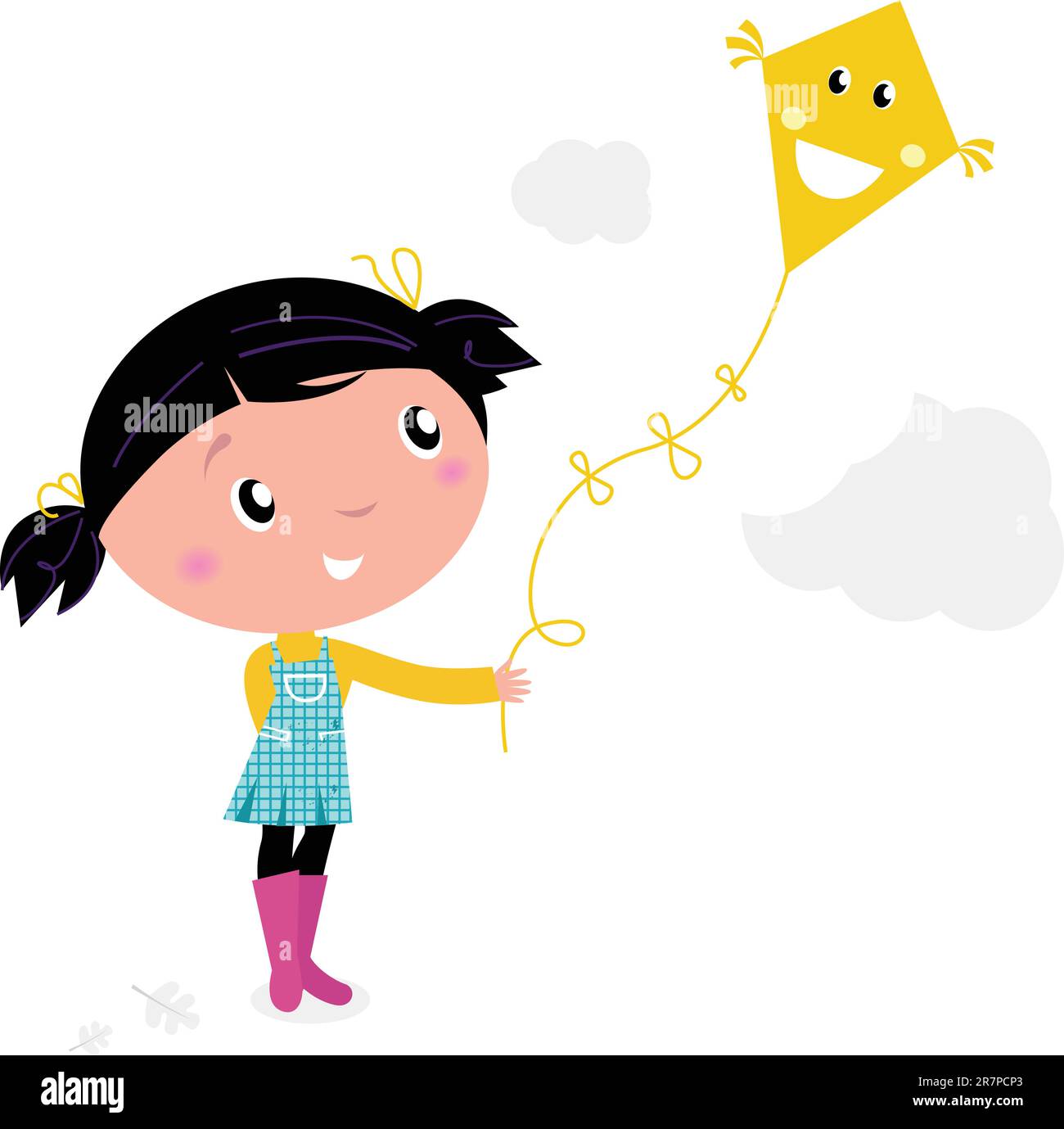 Fly A Kite Clipart