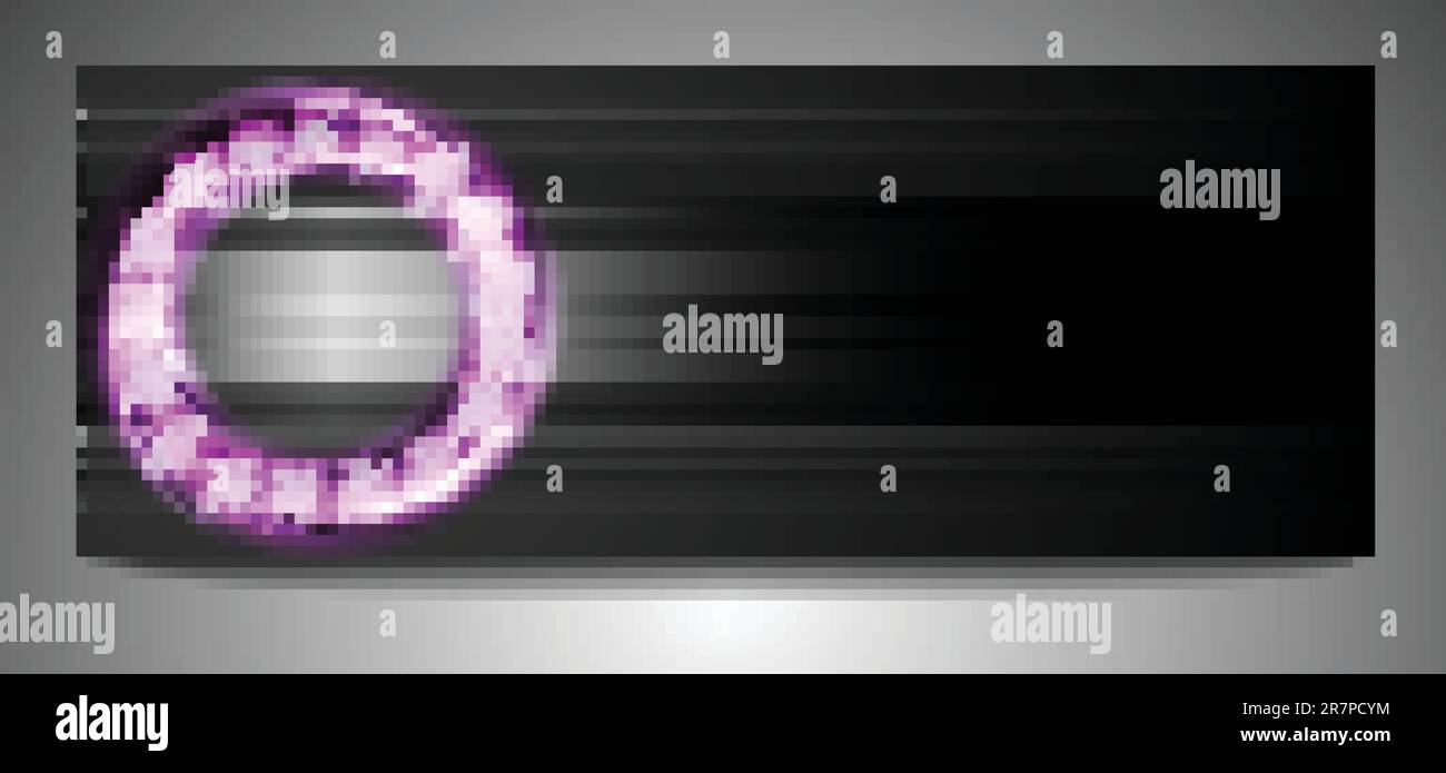 Dark banner Stock Vector Images - Alamy