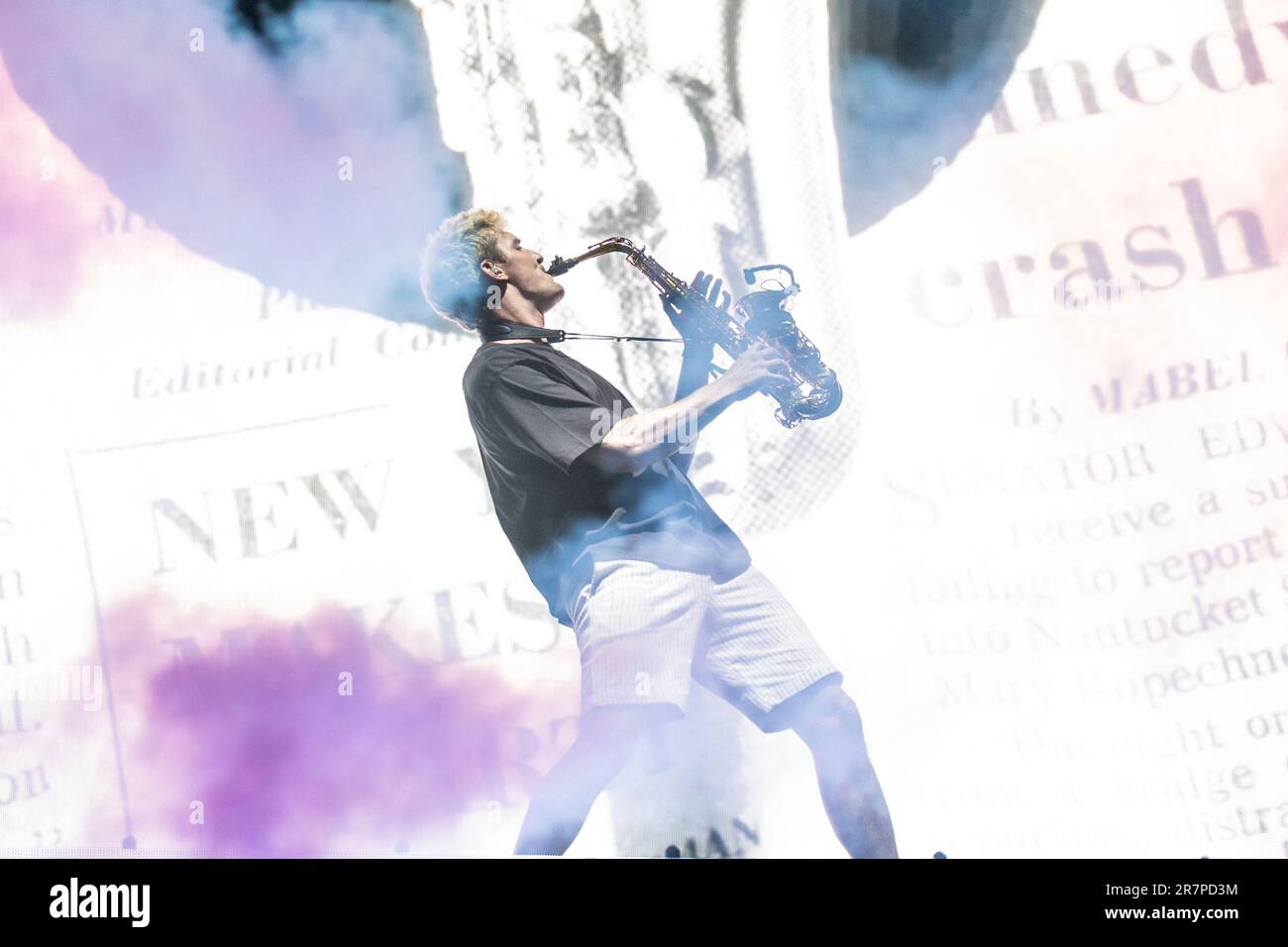 GRiZ performs during the 2023 Bonnaroo Music and Arts Festival on ...