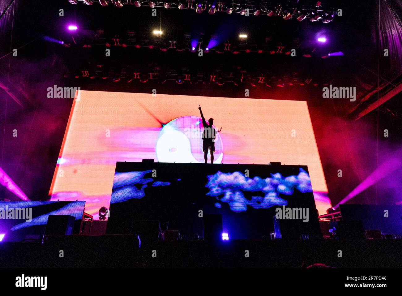 GRiZ performs during the 2023 Bonnaroo Music and Arts Festival on ...