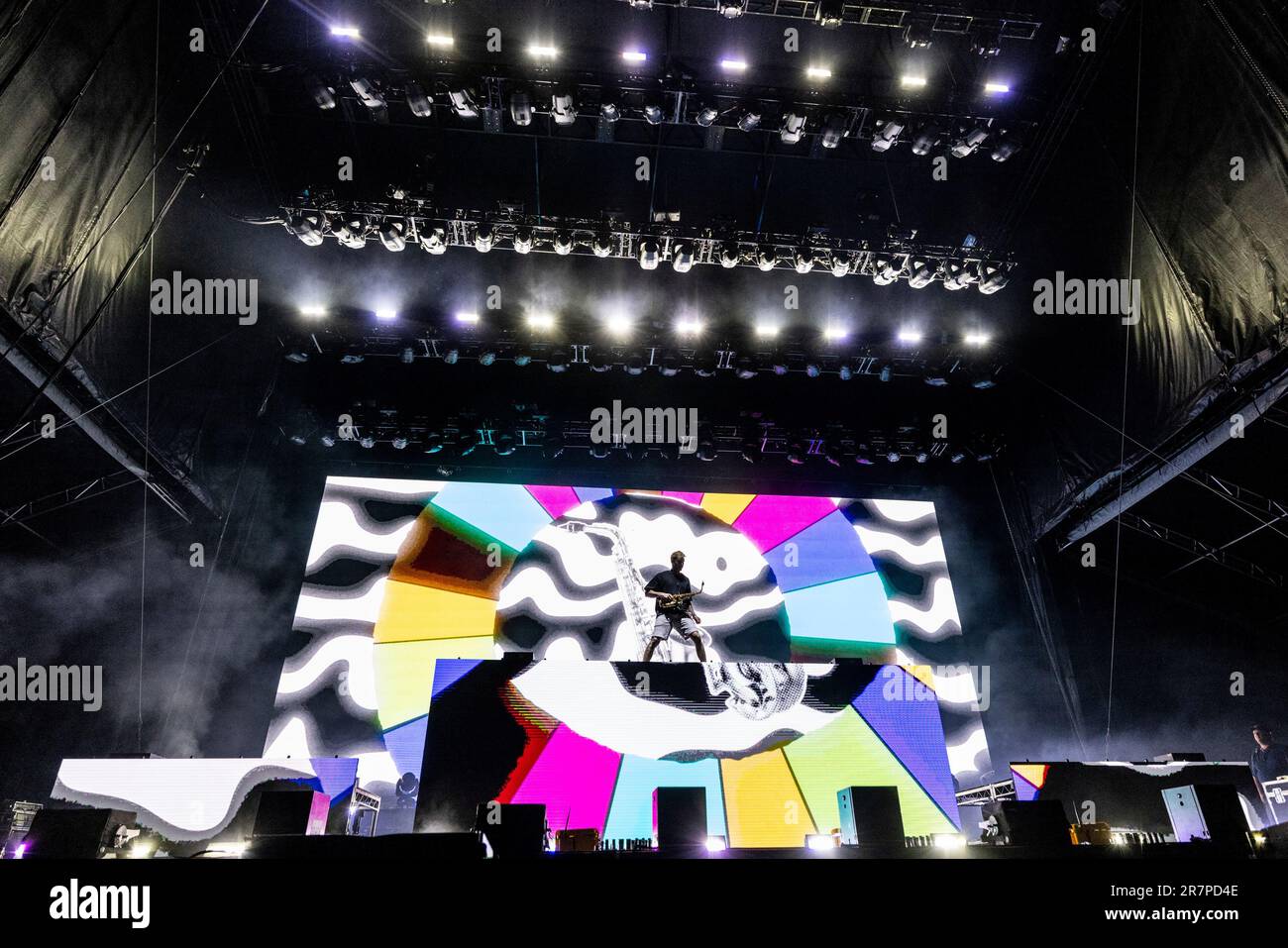 GRiZ performs during the 2023 Bonnaroo Music and Arts Festival on ...