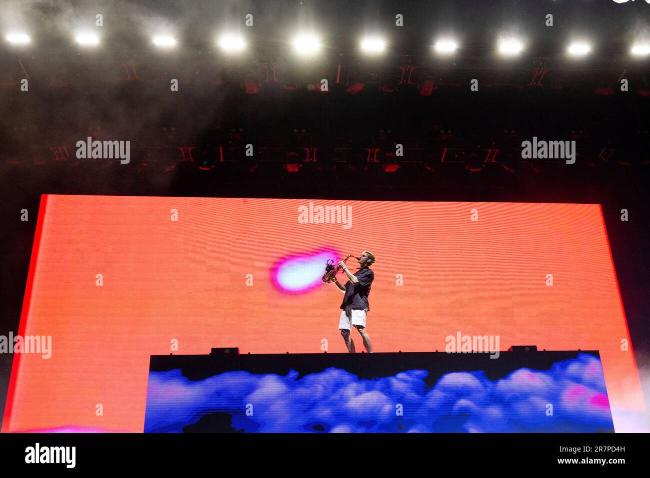 GRiZ performs during the 2023 Bonnaroo Music and Arts Festival on ...