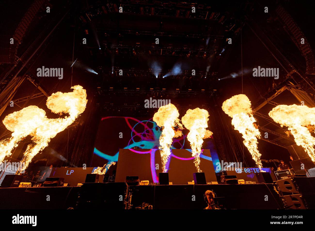GRiZ performs during the 2023 Bonnaroo Music and Arts Festival on ...
