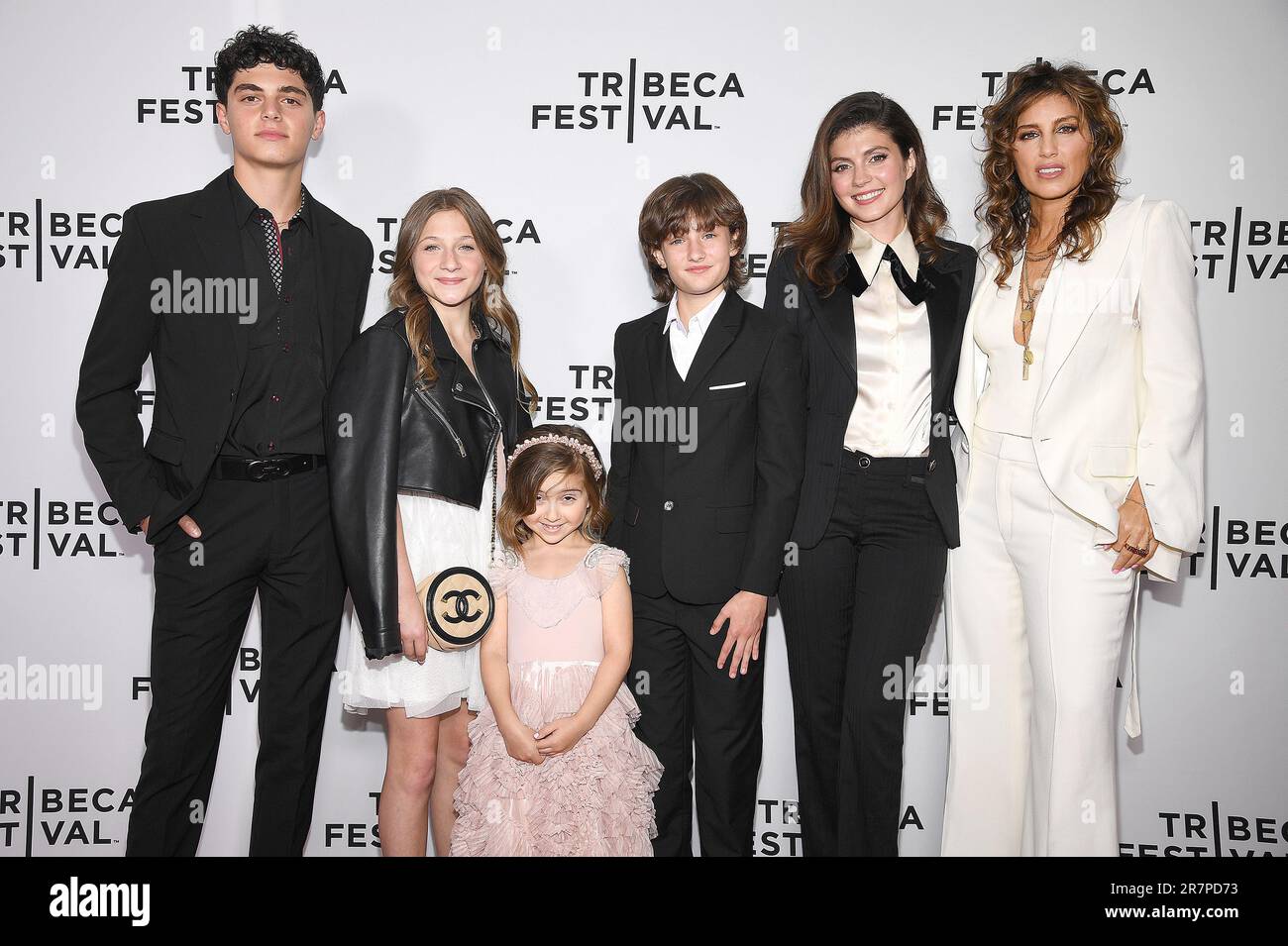 New York, USA. 16th June, 2023. (L-R) Charlie Reina, Taylor Madeline ...