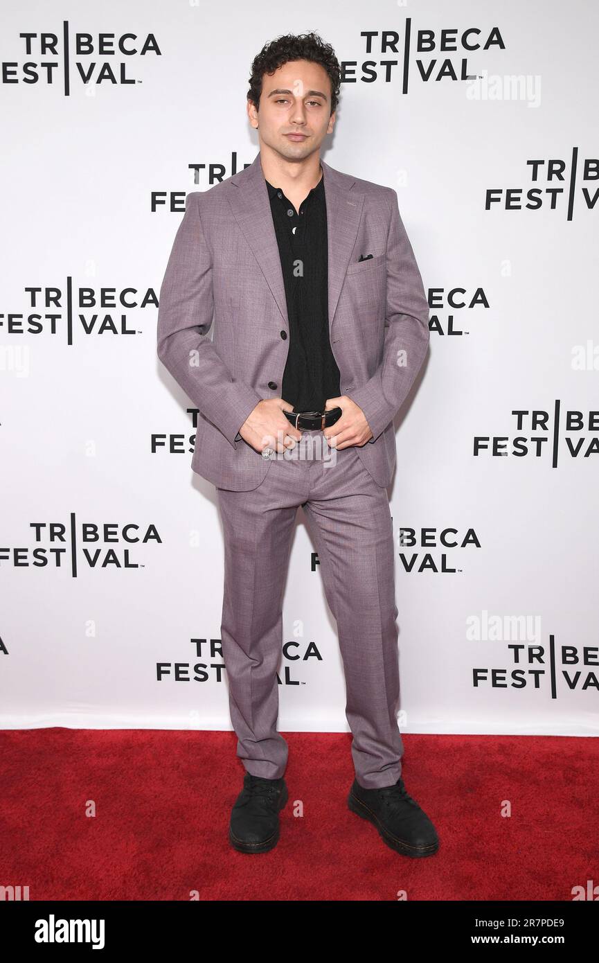 New York, USA. 16th June, 2023. Franco Maicas attends the "Fresh Kills" premiere during the 2023 ...