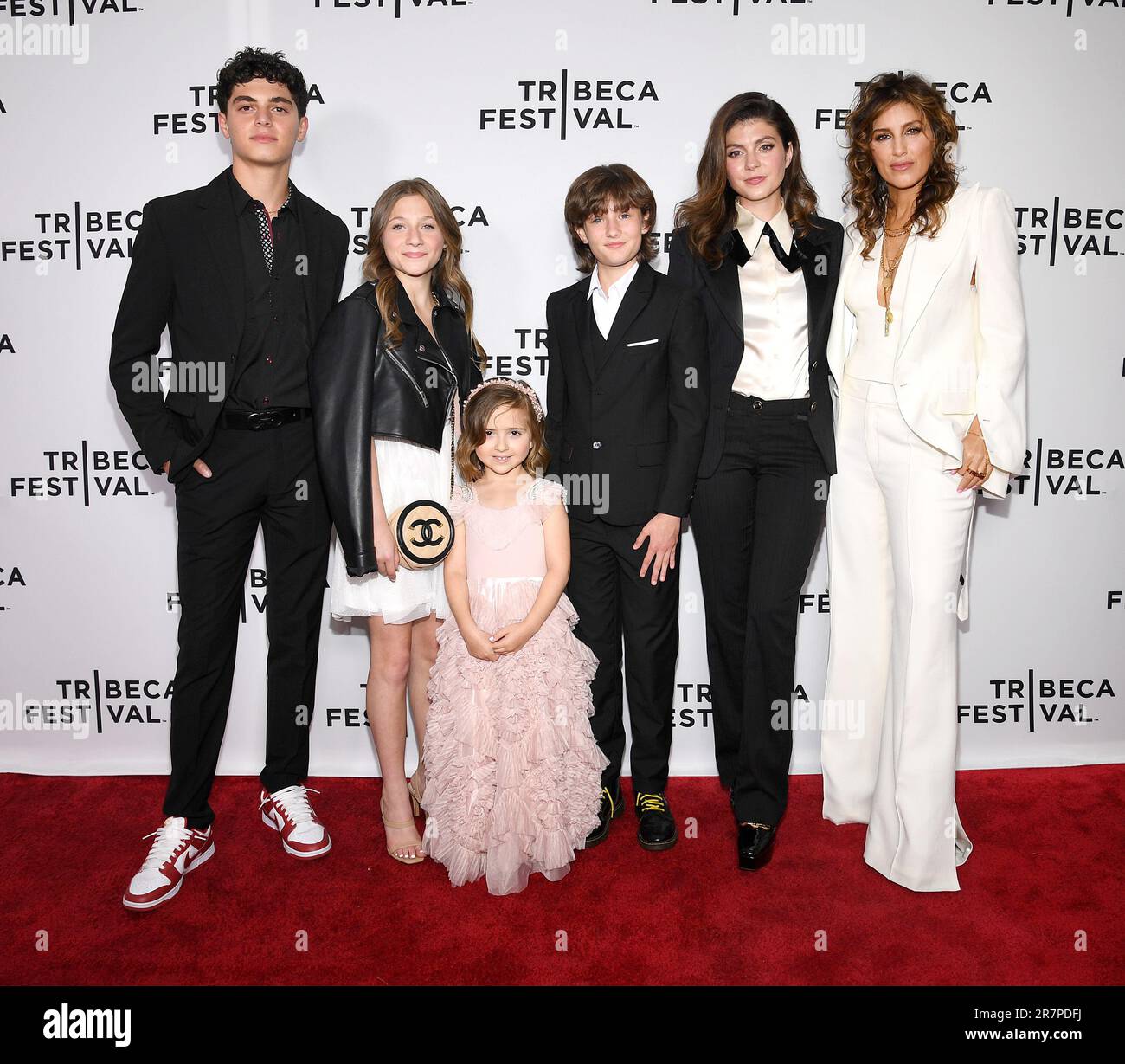 New York, USA. 16th June, 2023. (L-R) Charlie Reina, Taylor Madeline ...