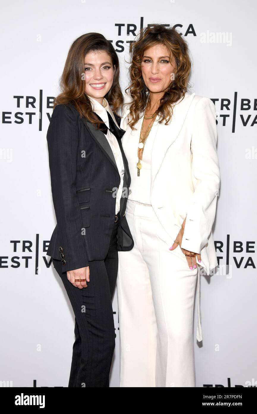 New York, USA. 16th June, 2023. (L-R) Emily Bader and Jennifer Esposito ...