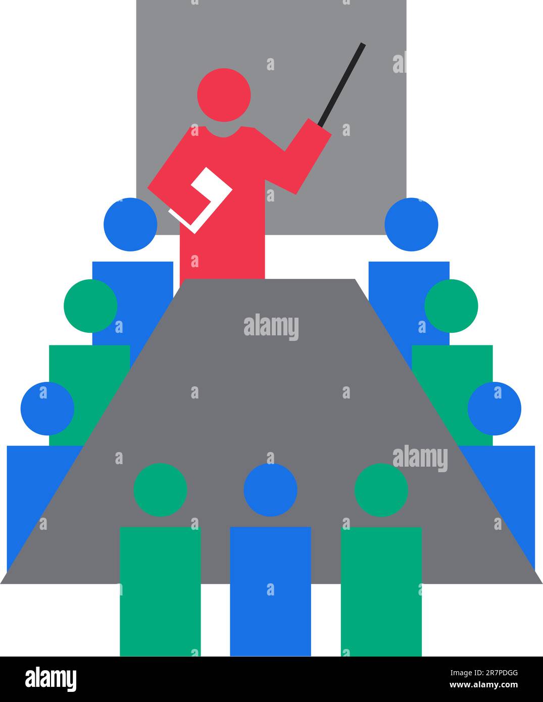 Meeting office art Stock Vector Images - Alamy