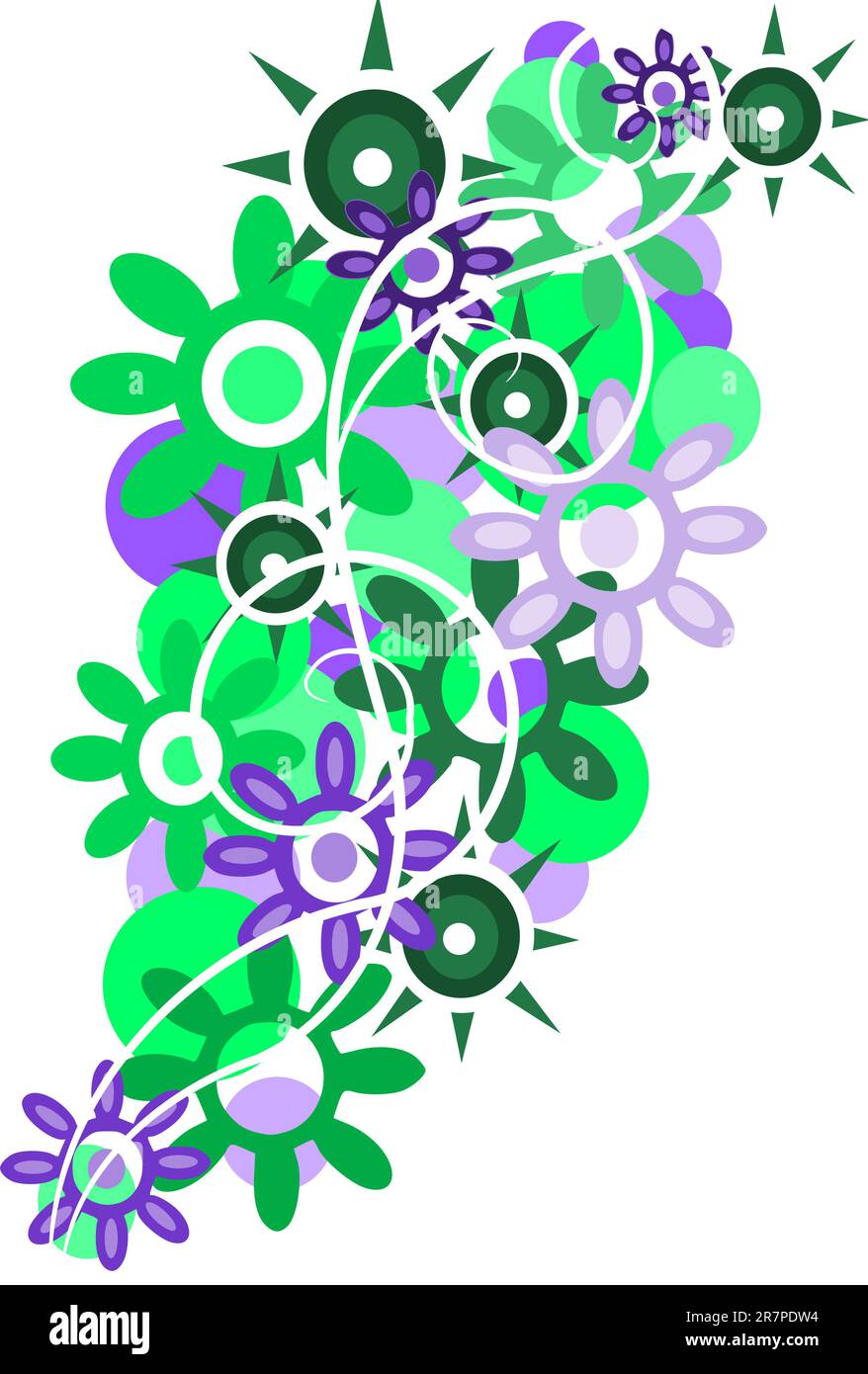 Colorful beauty pattern background - vector Stock Vector Image & Art ...